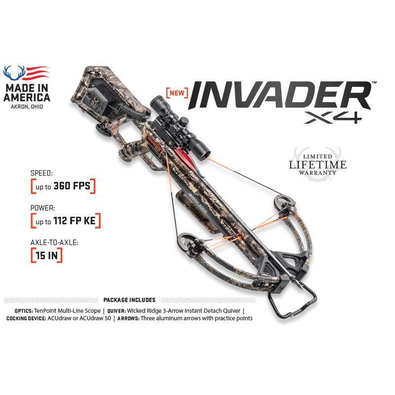 Wicked Ridge Invader X4 十字弓