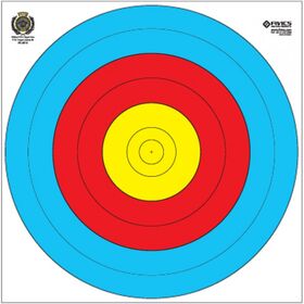Fivics FITA Outdoor 80cm 6-ring Target Face 內五分防水靶紙